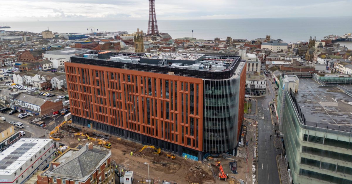 Progress photos from DWP’s new Blackpool offices | McBains
